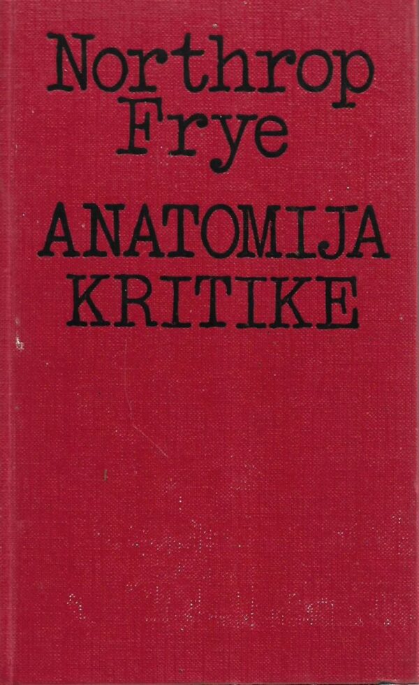 Northrop Frye: Anatomija kritike