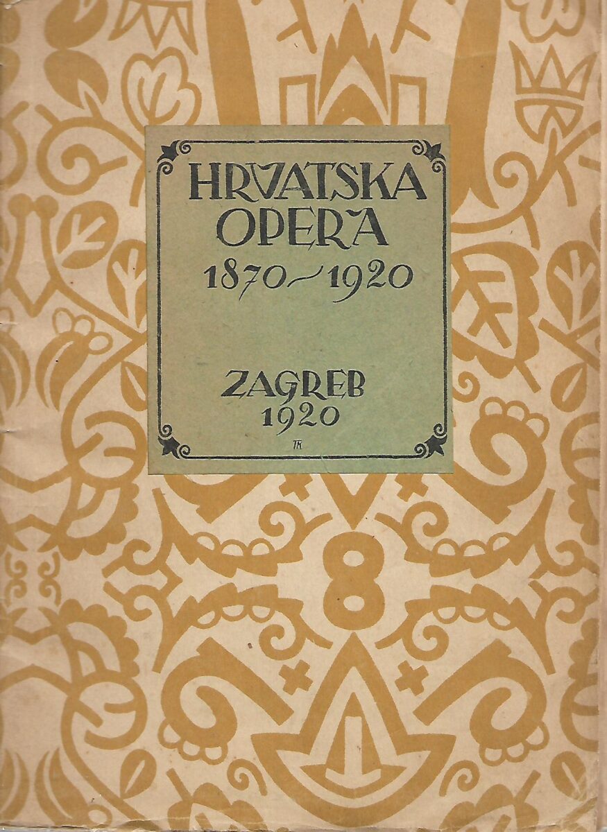 Hrvatska opera, 1870-1920