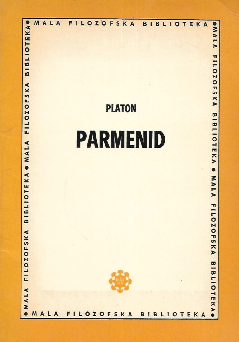 Platon: Parmenid | Crveni Peristil