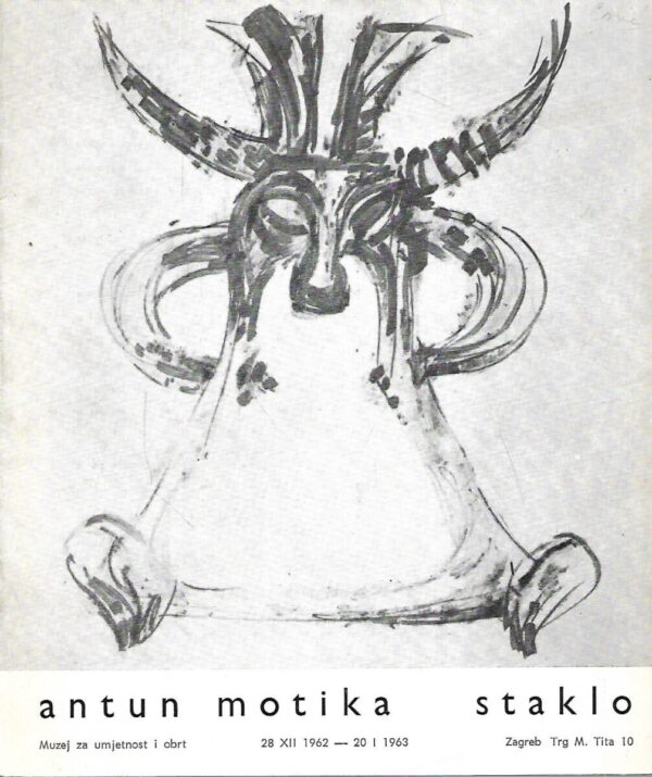 Antun Motika: Staklo - katalog | Crveni Peristil