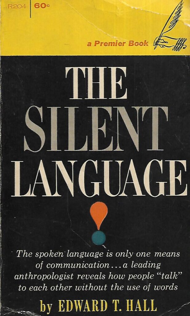 Edward T. Hall: The Silent Language | Crveni Peristil