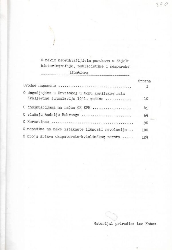 Savez komunista Jugoslavije-Centralni komitet Saveza komunista Hrvatske ...