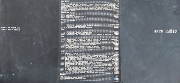 Ante Rašić - plakat | Crveni Peristil