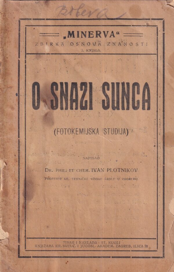 Ivan Plotnikov: O snazi sunca