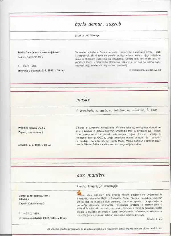 Boris Demur: Spiralni proglas