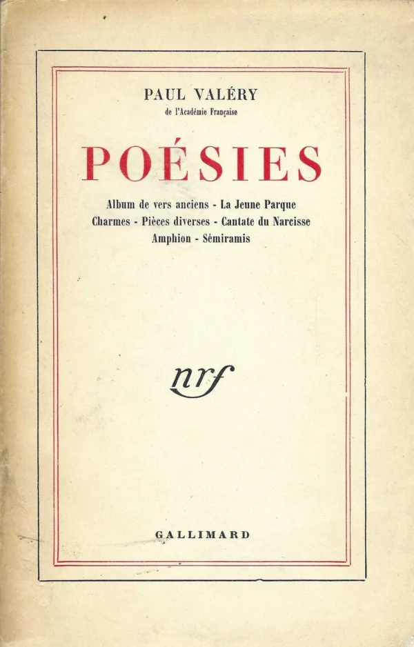 Paul Valery: Poesies