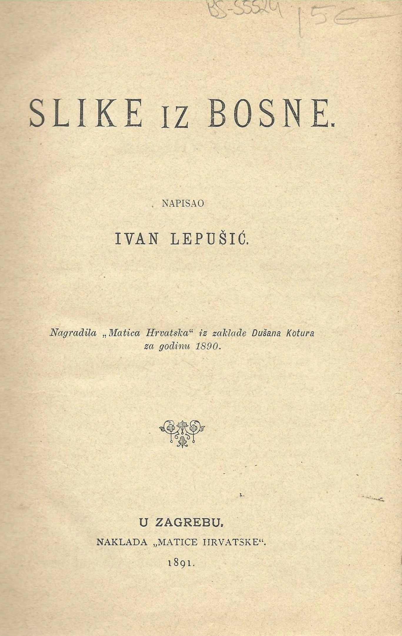 Ivan Lepušić: Slike iz Bosne