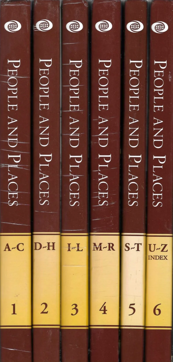 The World Book Encyclopedia of People and Places (A-Z) 1-6
