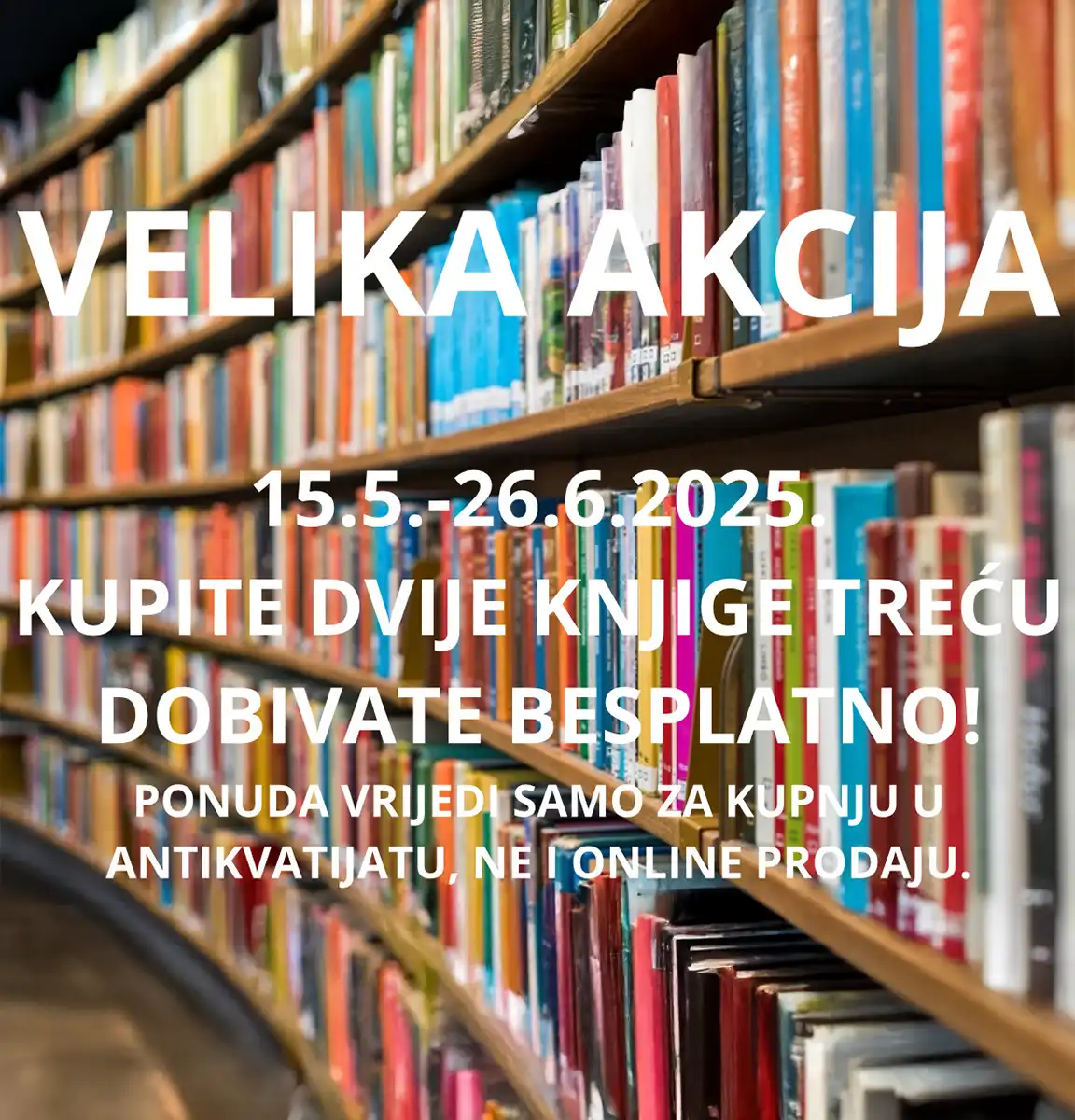 Antikvarijat | Galerija | Crveni Peristil | Zagreb