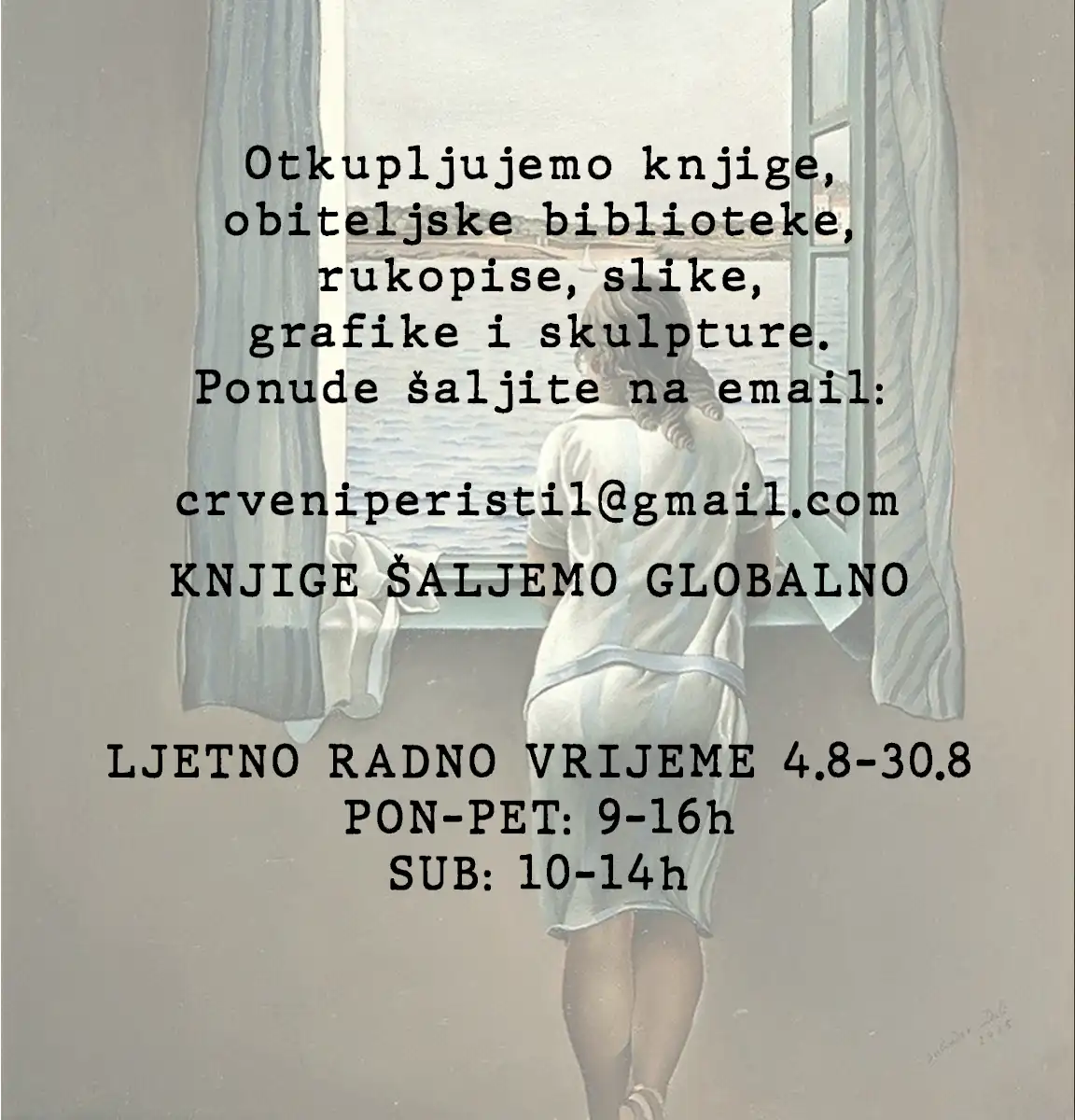 Antikvarijat | Galerija | Crveni Peristil | Zagreb