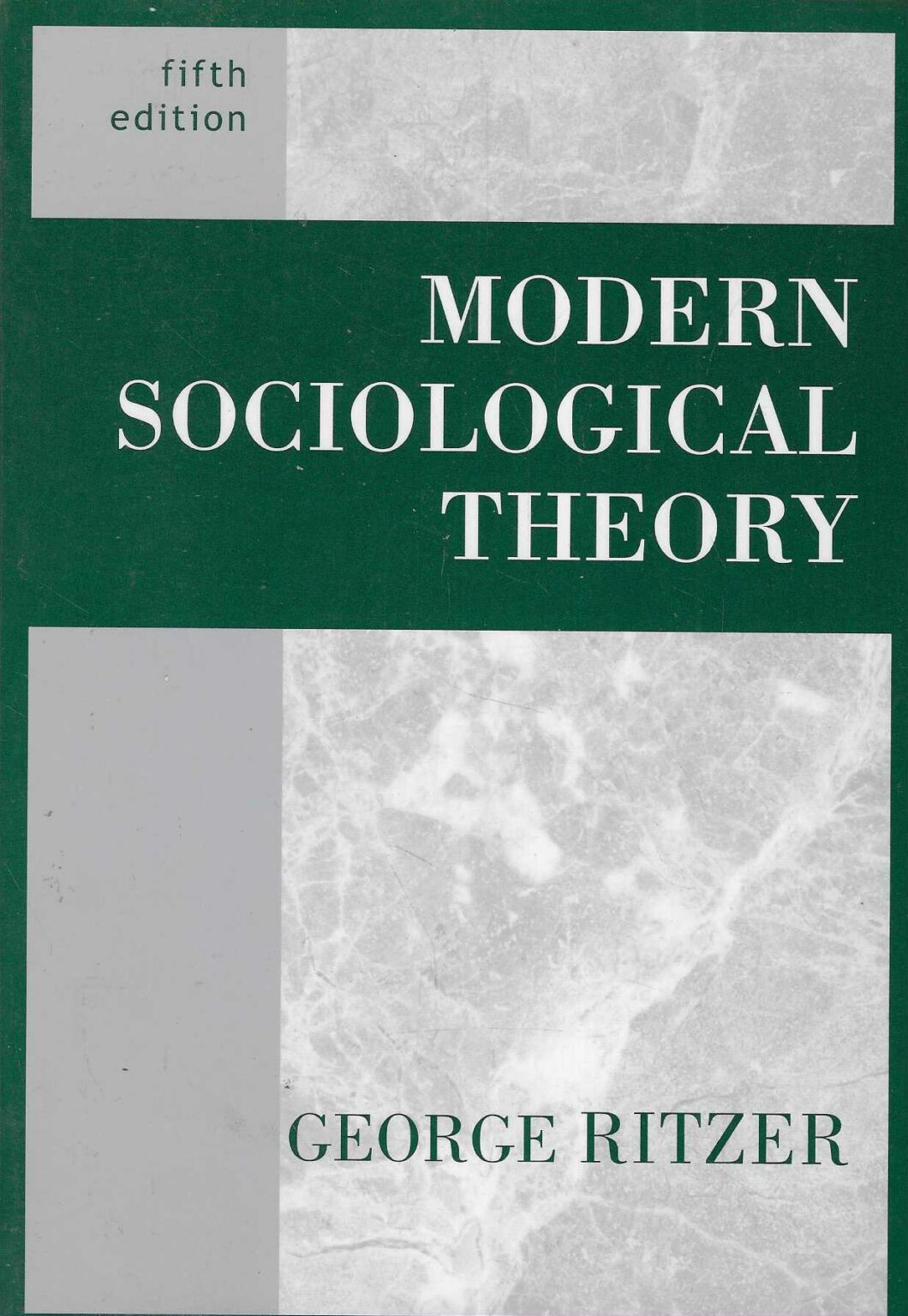 George Ritzer: Modern Sociological Theory | Crveni Peristil